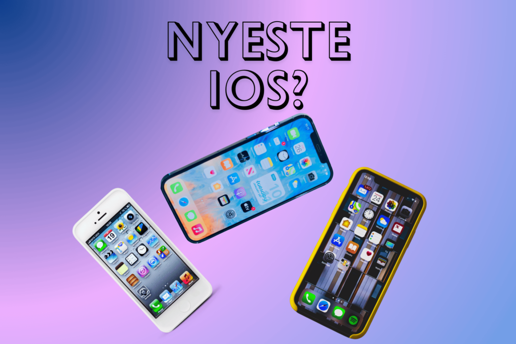 Hvor længe får min iPhone iOS support og hvad så bagefter?